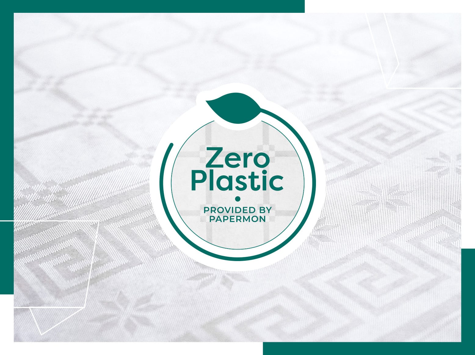 Zero Plastic | Papermon - The different tablecloth